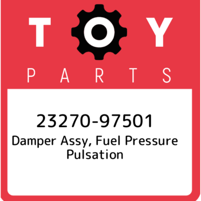 23270-97501 Toyota Damper assy, fuel pressure pulsation 2327097501, New ...