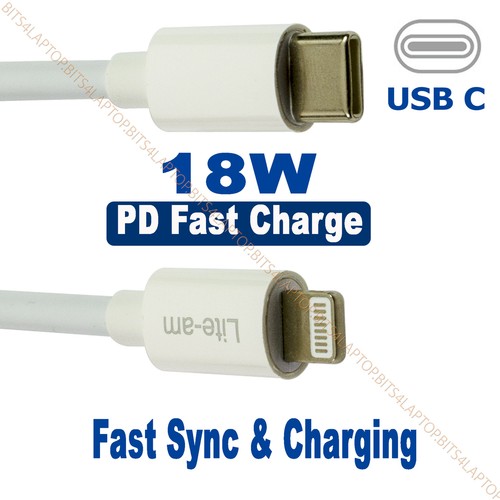 PD USB Type C to iPod Fast Charger Cable For Apple iPod Touch (5th Gen ...