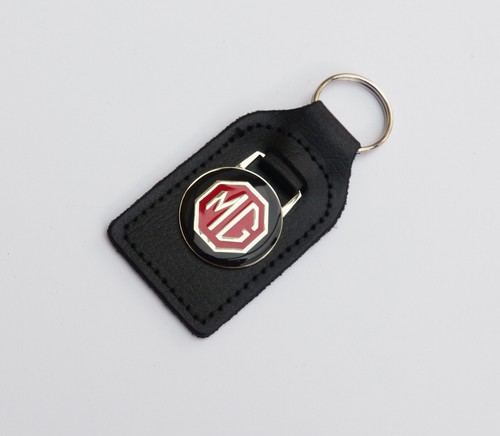 MG Chrome Red & Black Key Fob, Midget, MGA, MGC, MGB GT, Midget, MGF ...