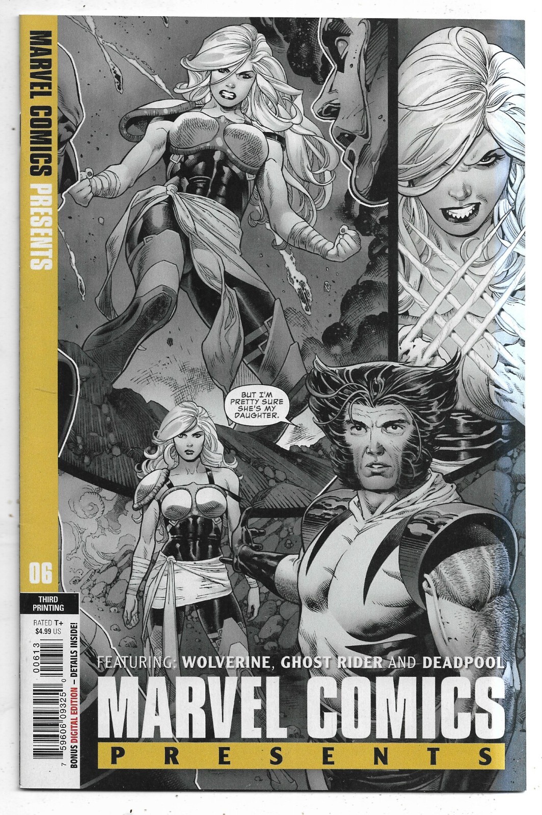Marvel Comics Presents #6 3rd Print 1st Rien Wolverine Daughter - NM+ ...
