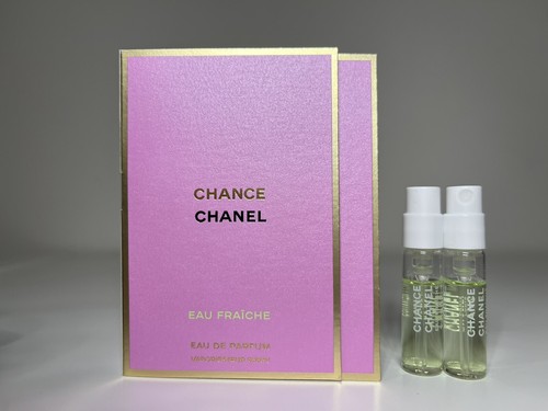 CHANEL CHANCE EAU FRAICHE EDP 1.5ml .05fl oz x 2 Pcs PARFUM SAMPLE | eBay