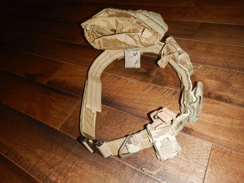 TYR Tactical Gunfighter Belt * X-LARGE * w/ TYR Dump, 5.56, and 2 x ...