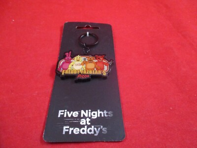 Five Nights at Freddy's Freddy Fazbear's Pizza Keychain *BRAND NEW ...