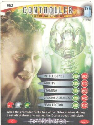 Doctor Who Battles In Time Exterminator #62 Controller Free of Dalek ...