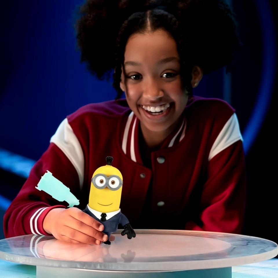 2024 DESPICABLE ME 4 Goo Jit Zu AVL TIM Figure with Water Blaster | eBay UK