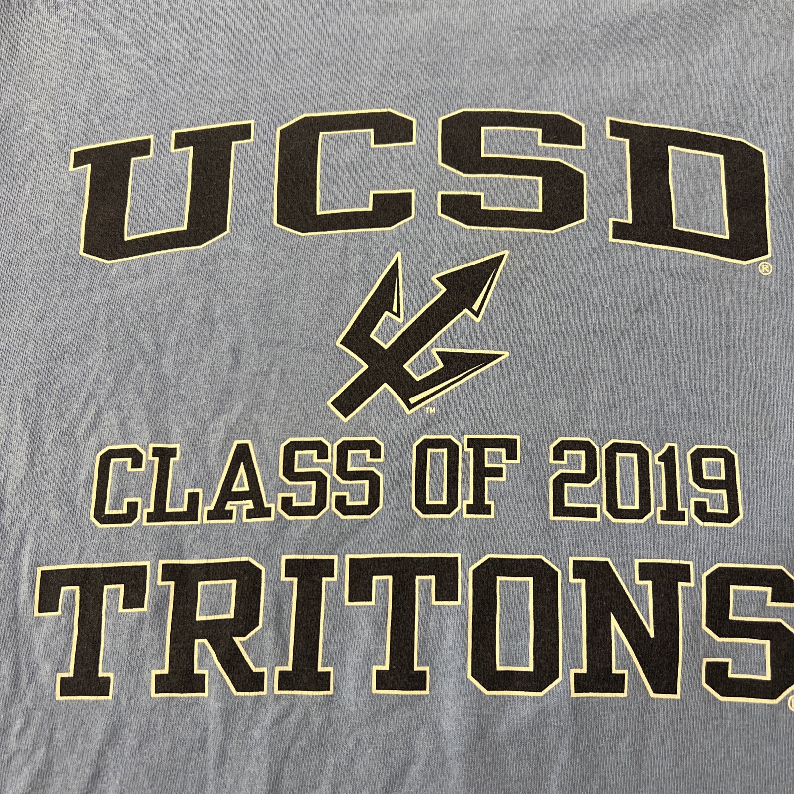 NWOT University of Cal, San Diego Tritons UCSD Small Shirt NCAA Class ...