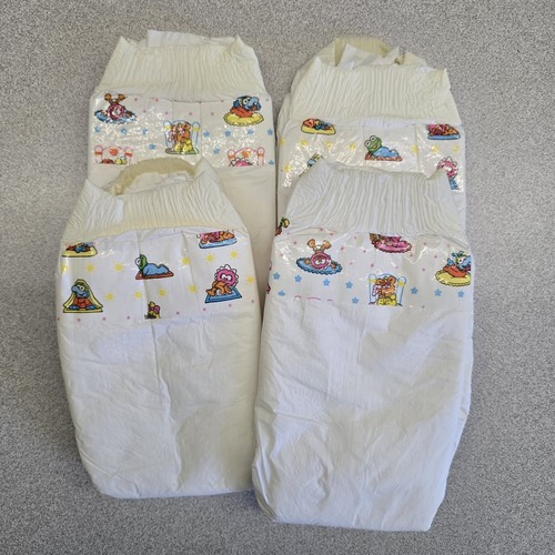 VINTAGE 90s Plastic Diapers Lot Of 4 Jim Henson Muppet Babies | eBay