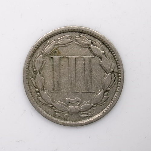 1870 3CN United States Three Cent Nickel Coin | eBay