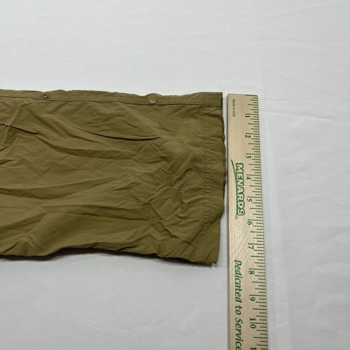 Rei Co-Op Sahara Cargo Pants Beige Roll Up Relaxed Fit Belted Nylon Men ...