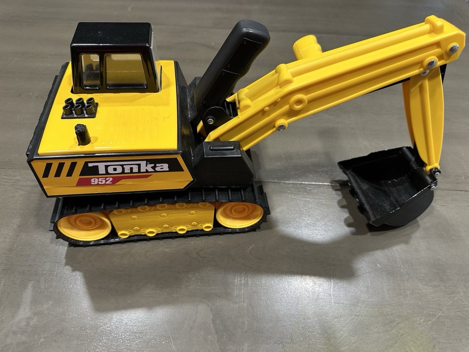 Tonka Crawler Backhoe Escavator Plastic Toy Pre-owned Parts Restore | eBay