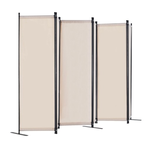 VEVOR Room Divider, 6 Panel Room Divider, Folding Privacy Screen and ...