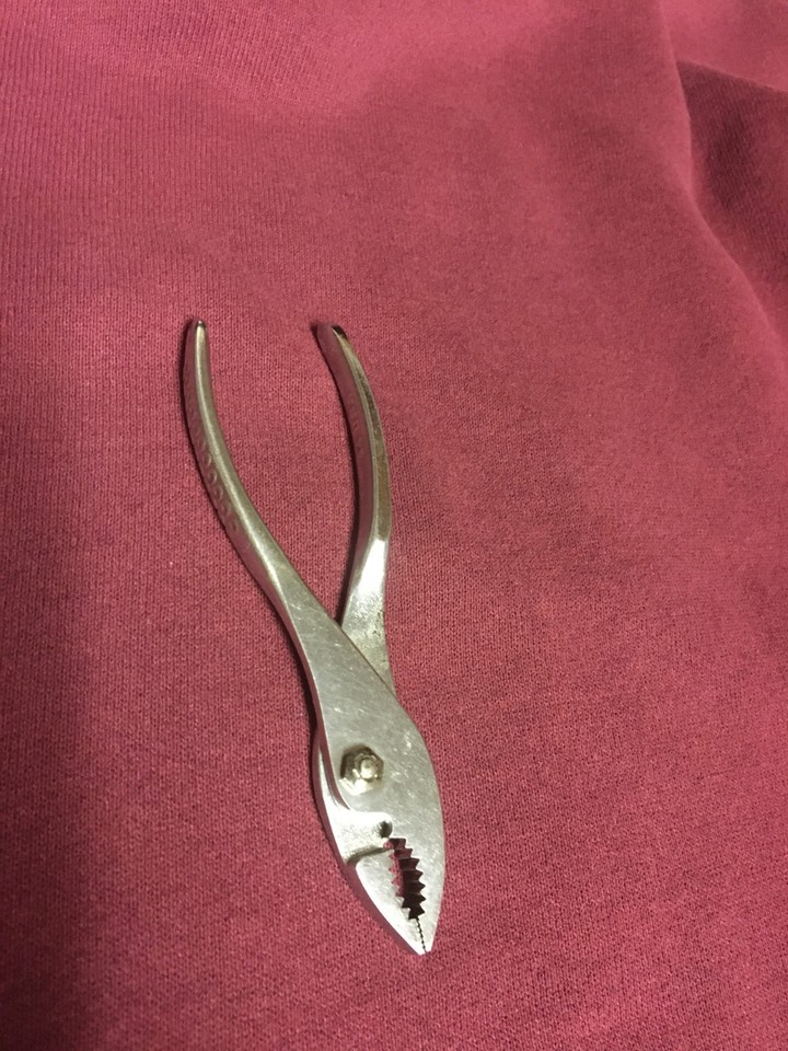 Snap-On Tools USA 4" no. 44 slip joint pliers | eBay