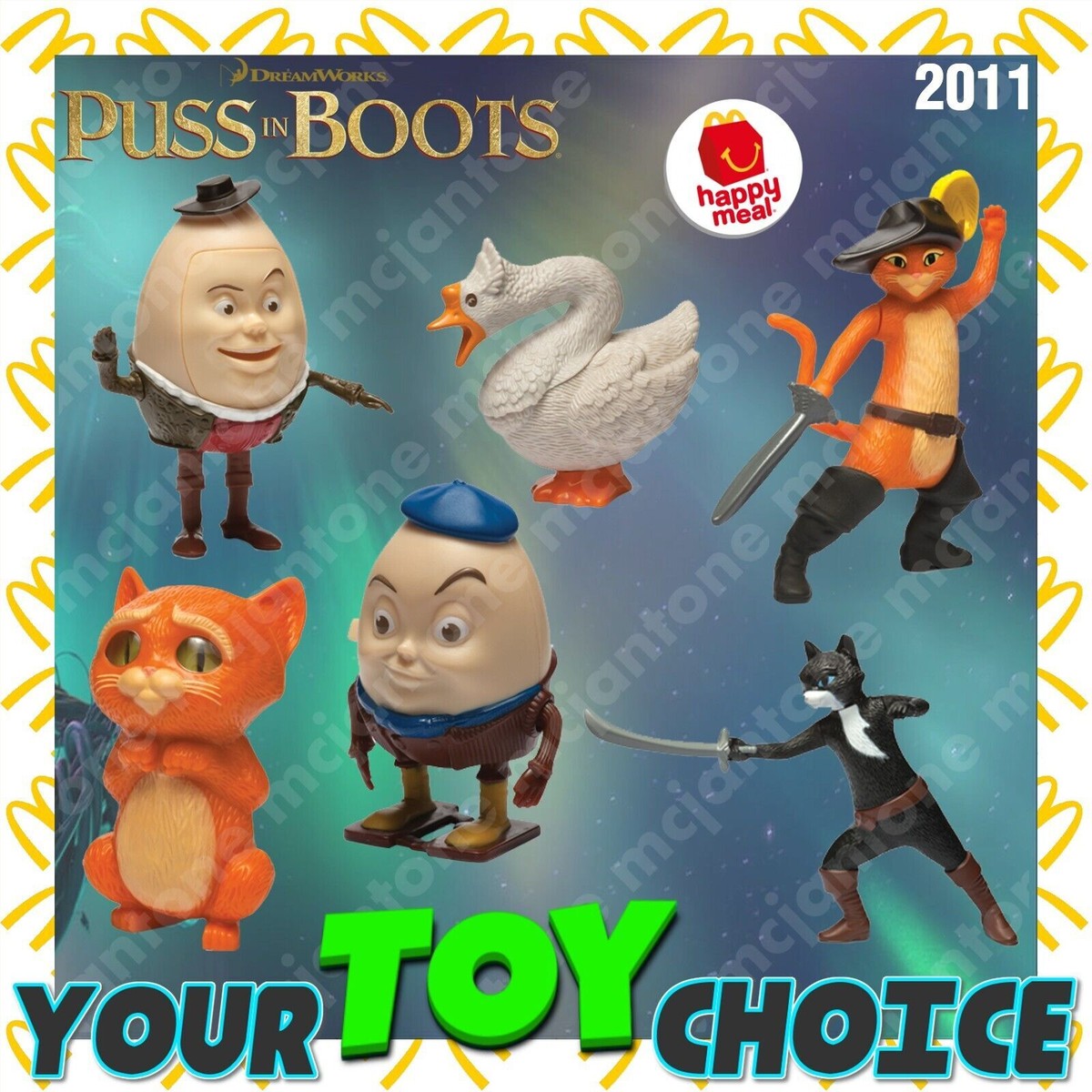 Dreamworks Happy Meal Para Fietser Brilsmurf McDonald's Happy Meal