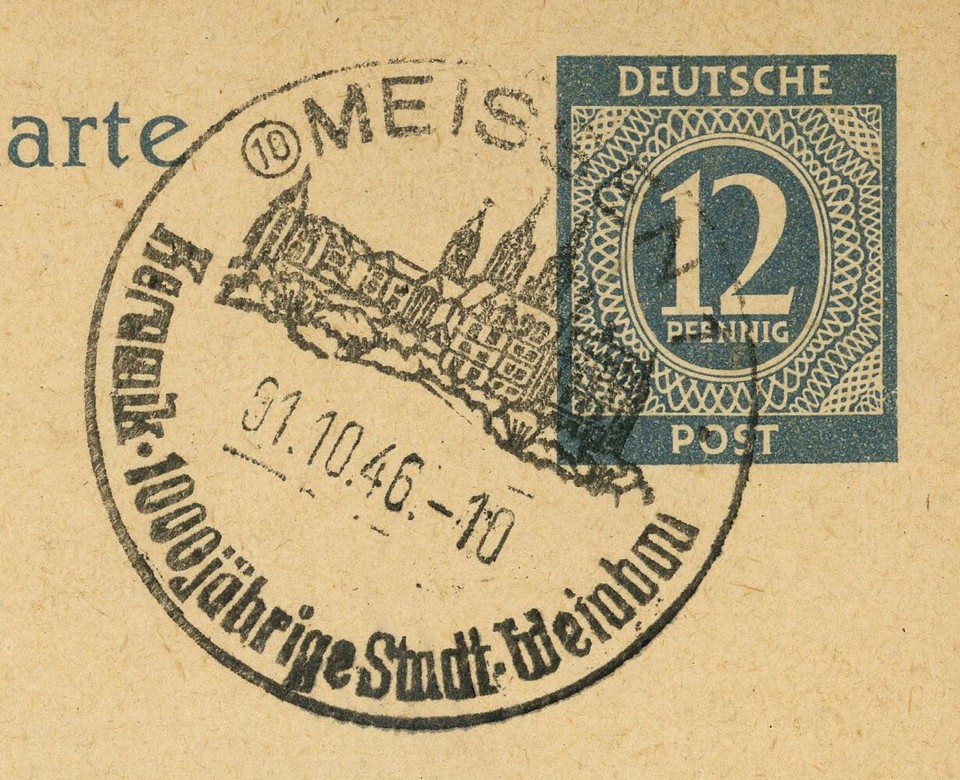 GERMANY Event Cancels Deutsche Postal Card Stationery Cover Stamp ...