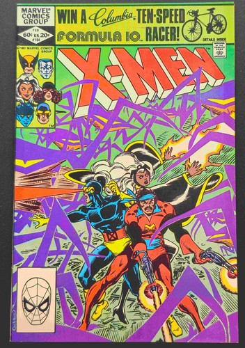 Uncanny X-Men #154 High Grade 1982 Marvel Comics Box15 | eBay