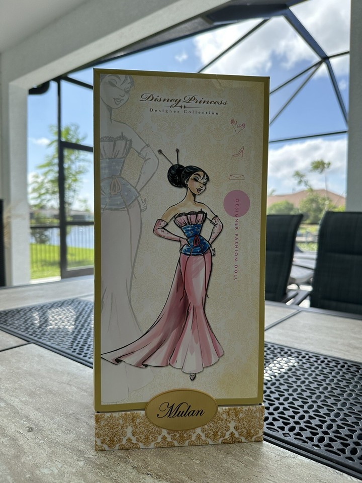 Disney Princess Designer Collection Mulan Doll 0628/6000 | eBay