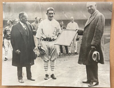 1929 Photo Type 1-Philadelphia Athletics Mickey Cochrane Receives AL ...