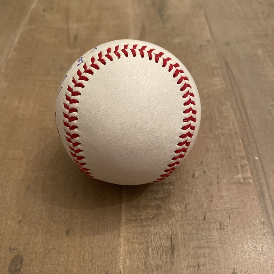 WILLIAM SCHMIDT SIGNED + 2025 CWS CHAMPS INSCRIPT 2025 CWS LOGO BASEBALL. LSU. | eBay