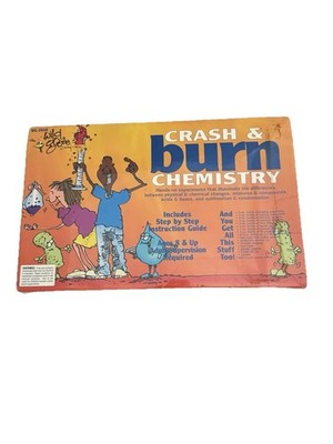 Crash And Burn Chemistry Science Experiments Kit New In Box | eBay
