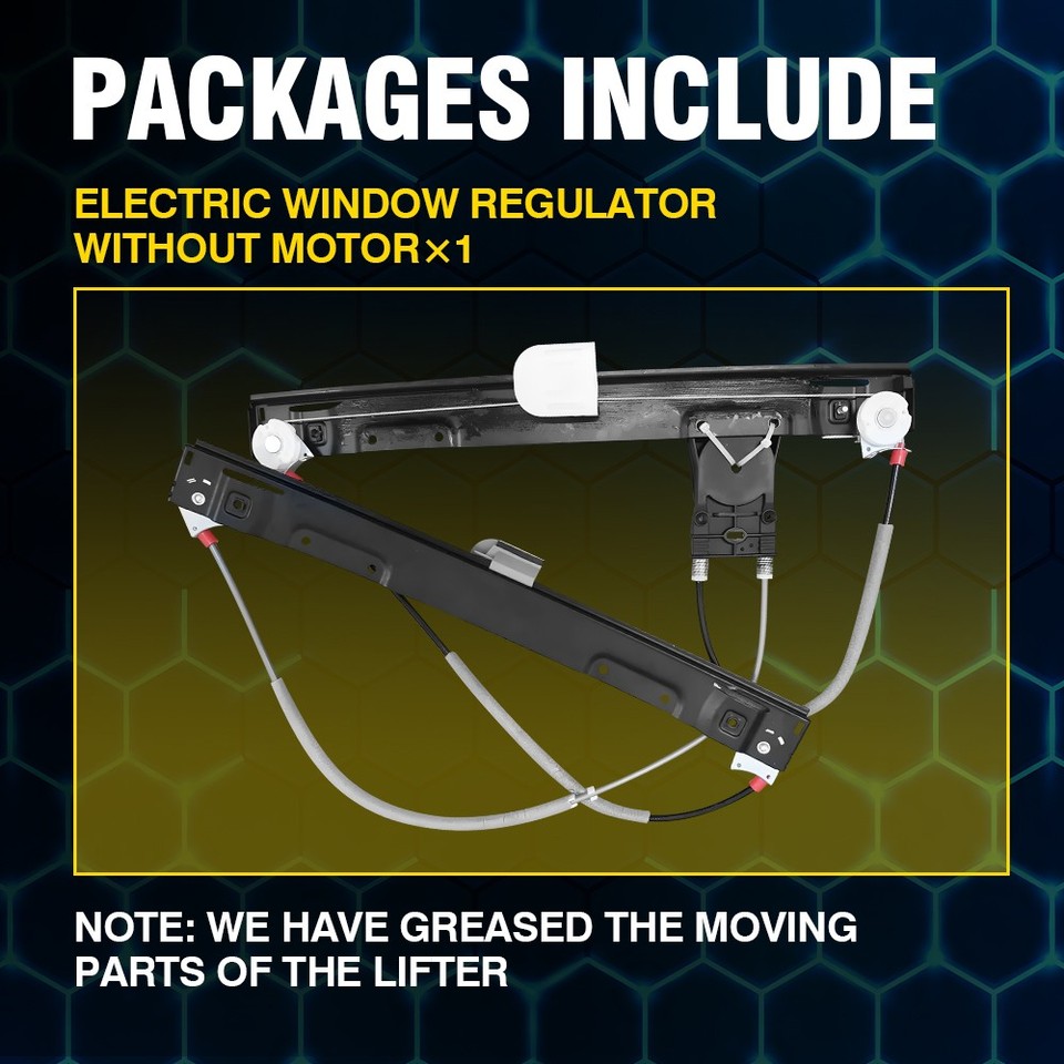 Fit JAGUAR XF X250 08-15 Electric Window Regulator Driver Side Front RH ...