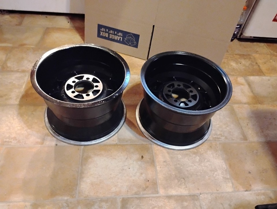 American Racing Vector Wheels 15x10 4.5 BP Mopar Charger GTX BEE ...