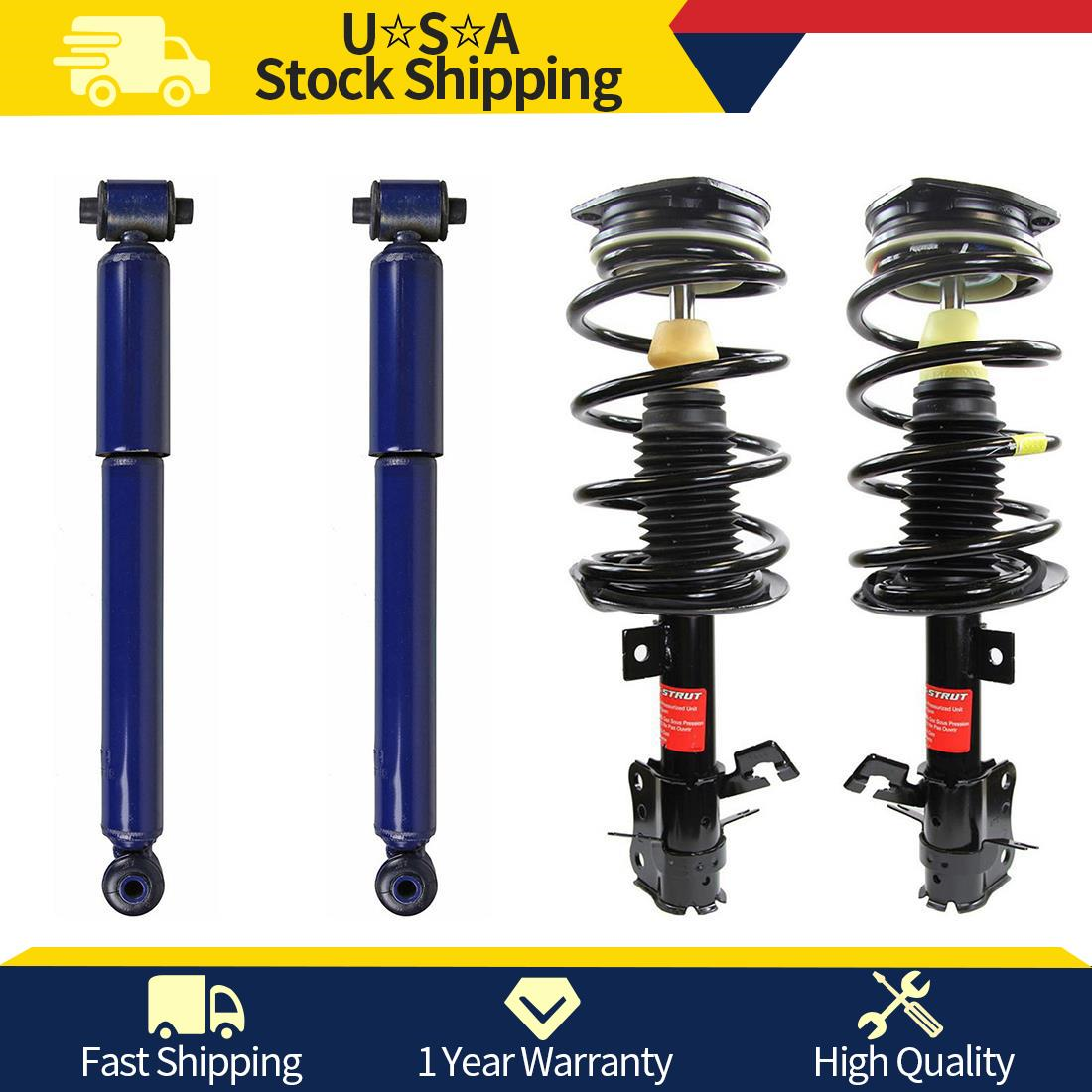 For 2007-2012 Nissan Sentra Monroe 4PCS Set Front Complete Struts ...