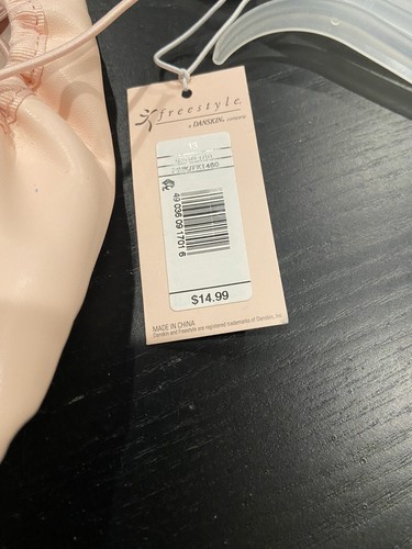 Ballet Slippers NWT Freestyle by Danskin (Target) size 10 girls pink ...