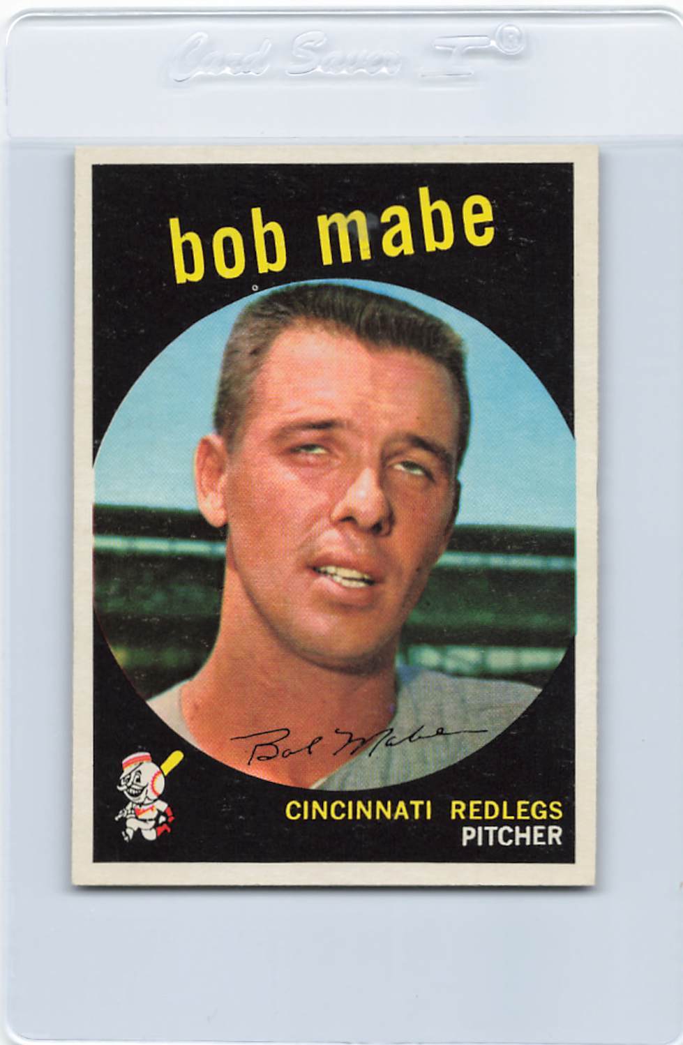 1959 Topps #356 Bob Mabe Redlegs NM *DA-B9357 | eBay