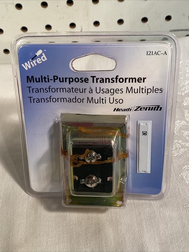 HEATH ZENITH 121AC-A MULTI PURPOSE TRANSFORMER Pri 120VAC Sec 16VAC, 15 ...
