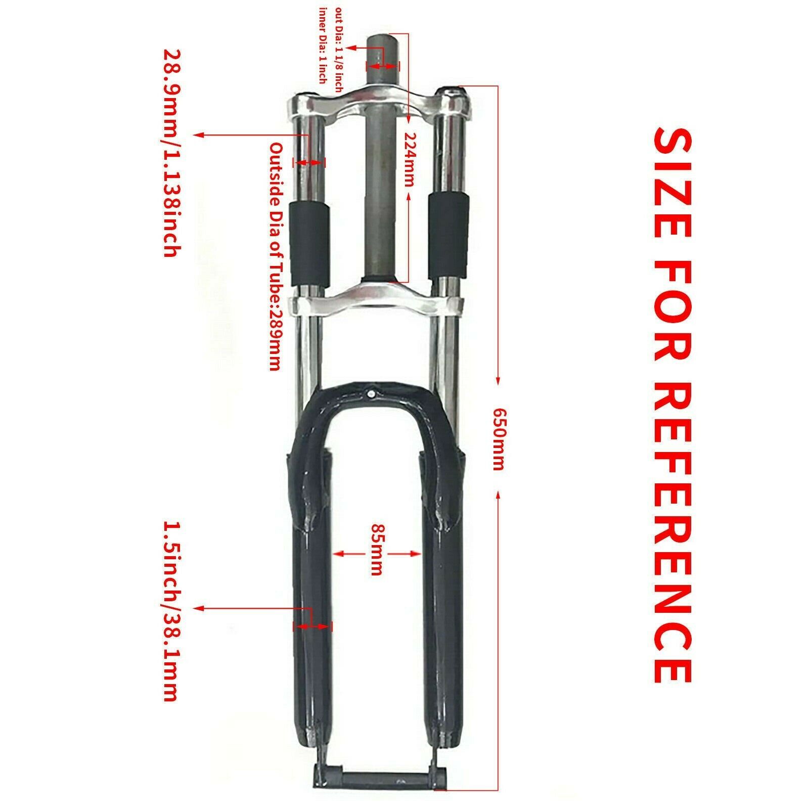 Felt Faker Gas Tank Frame 3.4L & 26" Bike Suspension Fork-Gas Motorized ...