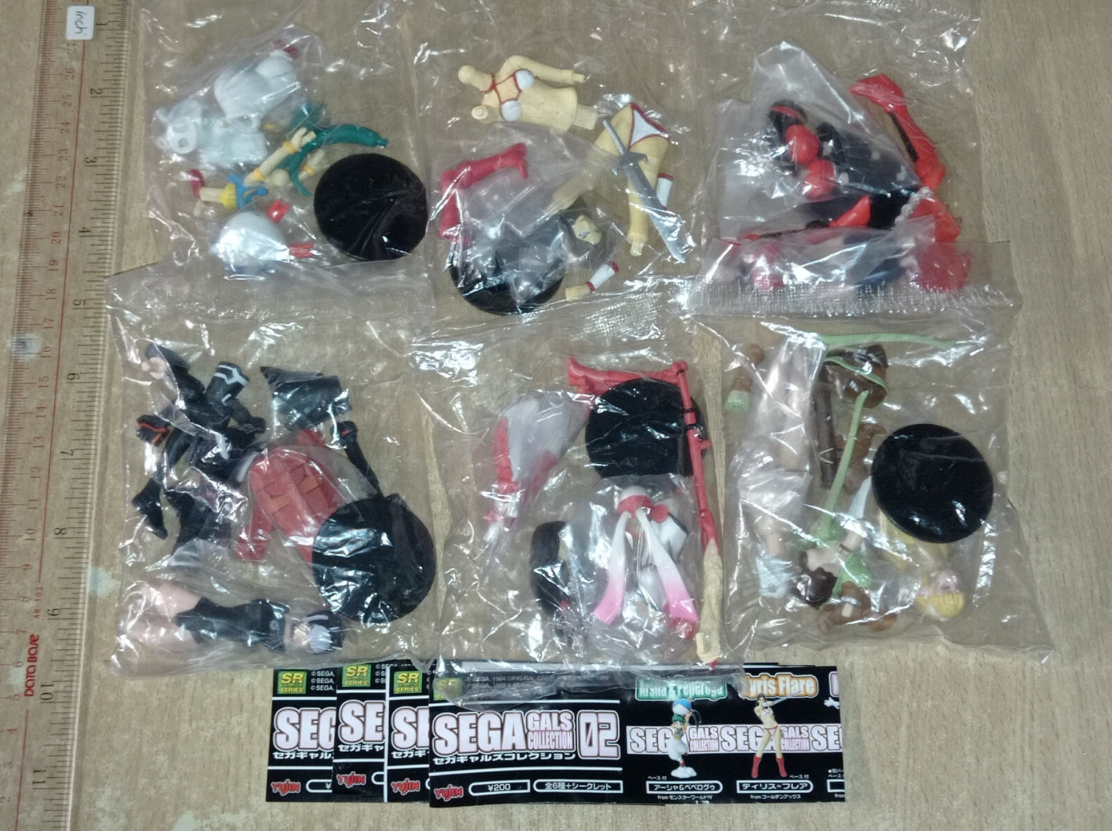 Yujin SR Sega Gals Collection Part 2 02 Gashapon Normal Set of 6pcs | eBay