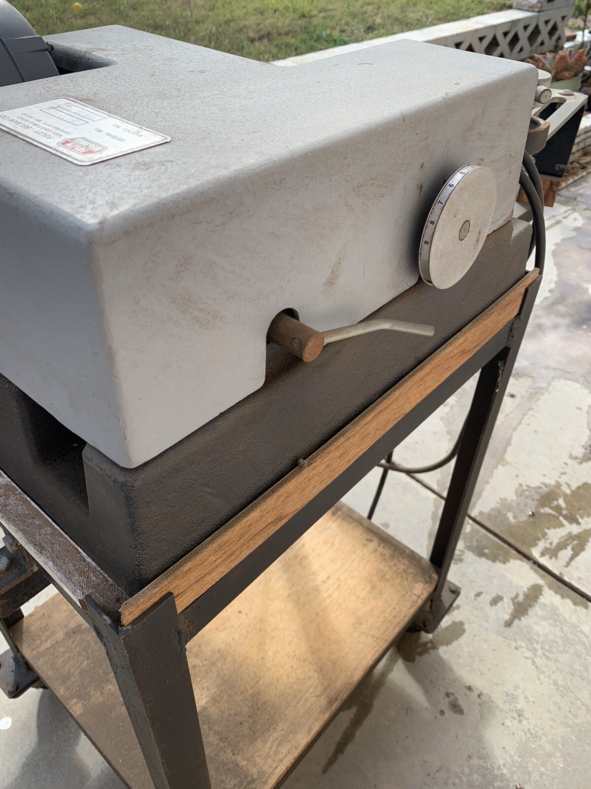 Vintage Foley Belsaw 330 Automatic Circular Saw Power Setter W/rolling ...