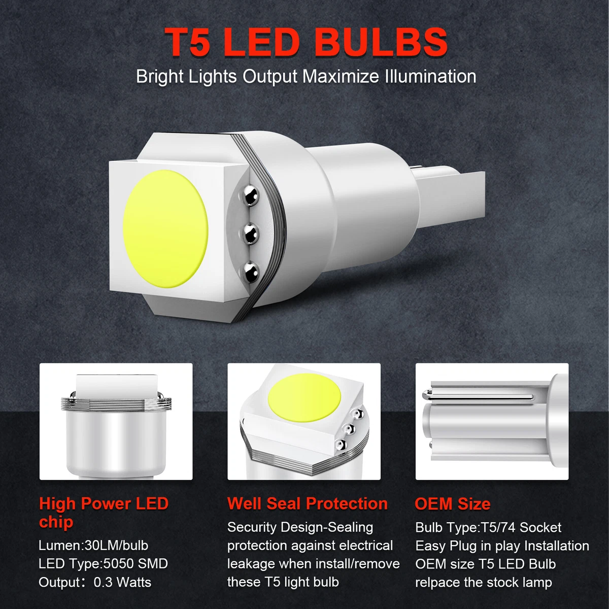 T5 Light Bulb Sizes | Shelly Lighting