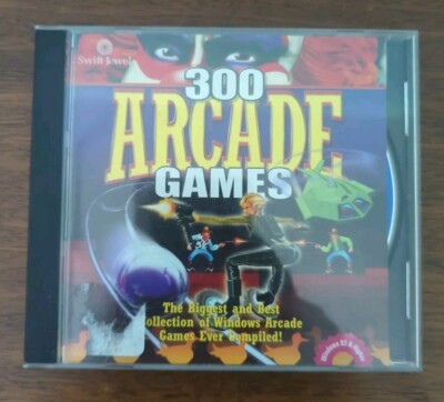 Cosmi 300 Arcade Games PC CD-ROM 2000 Compilation for Windows 95 98 ME | eBay