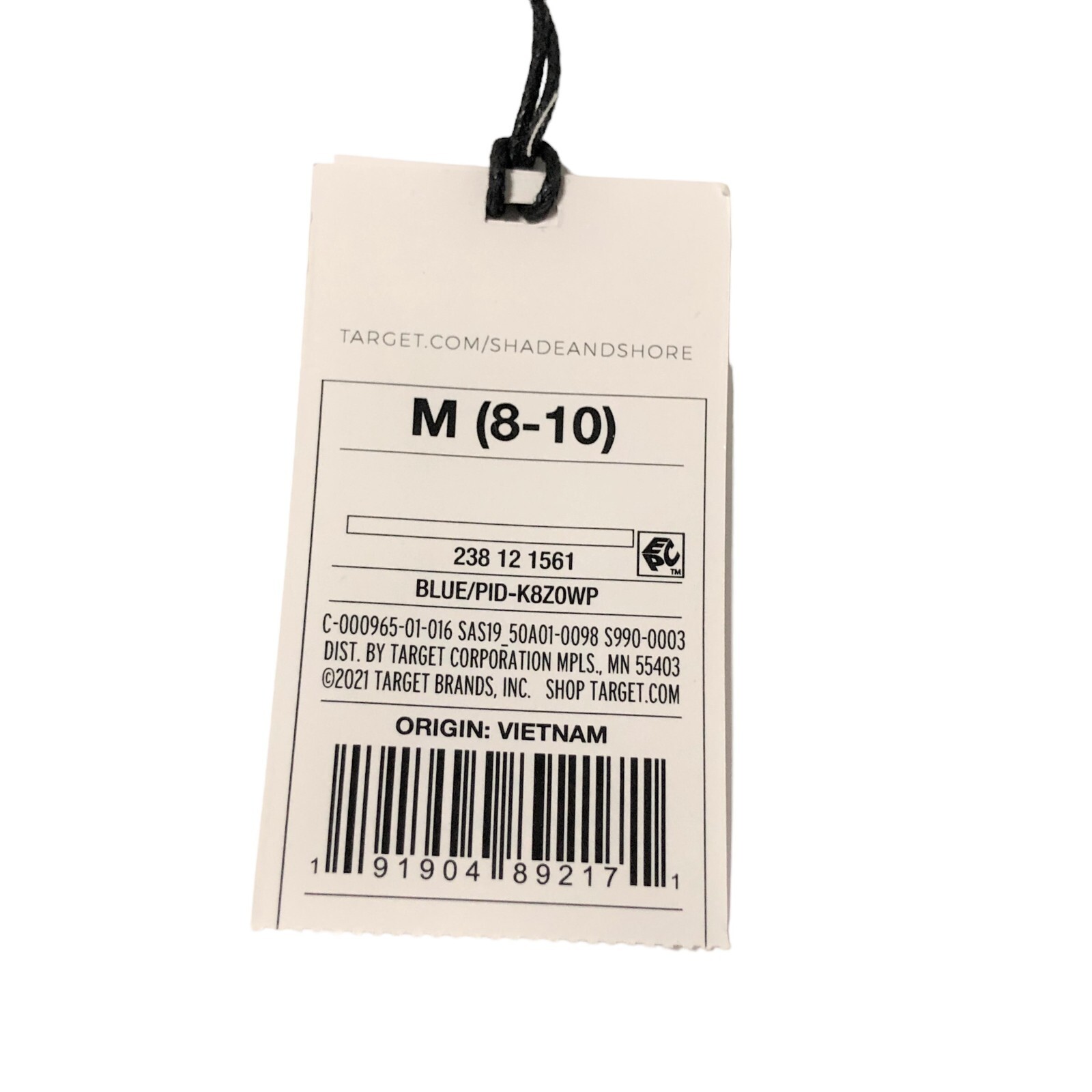 NEW Shade & Shore Ruffle High Leg Extra Cheeky Bikini Bottom Size M ...