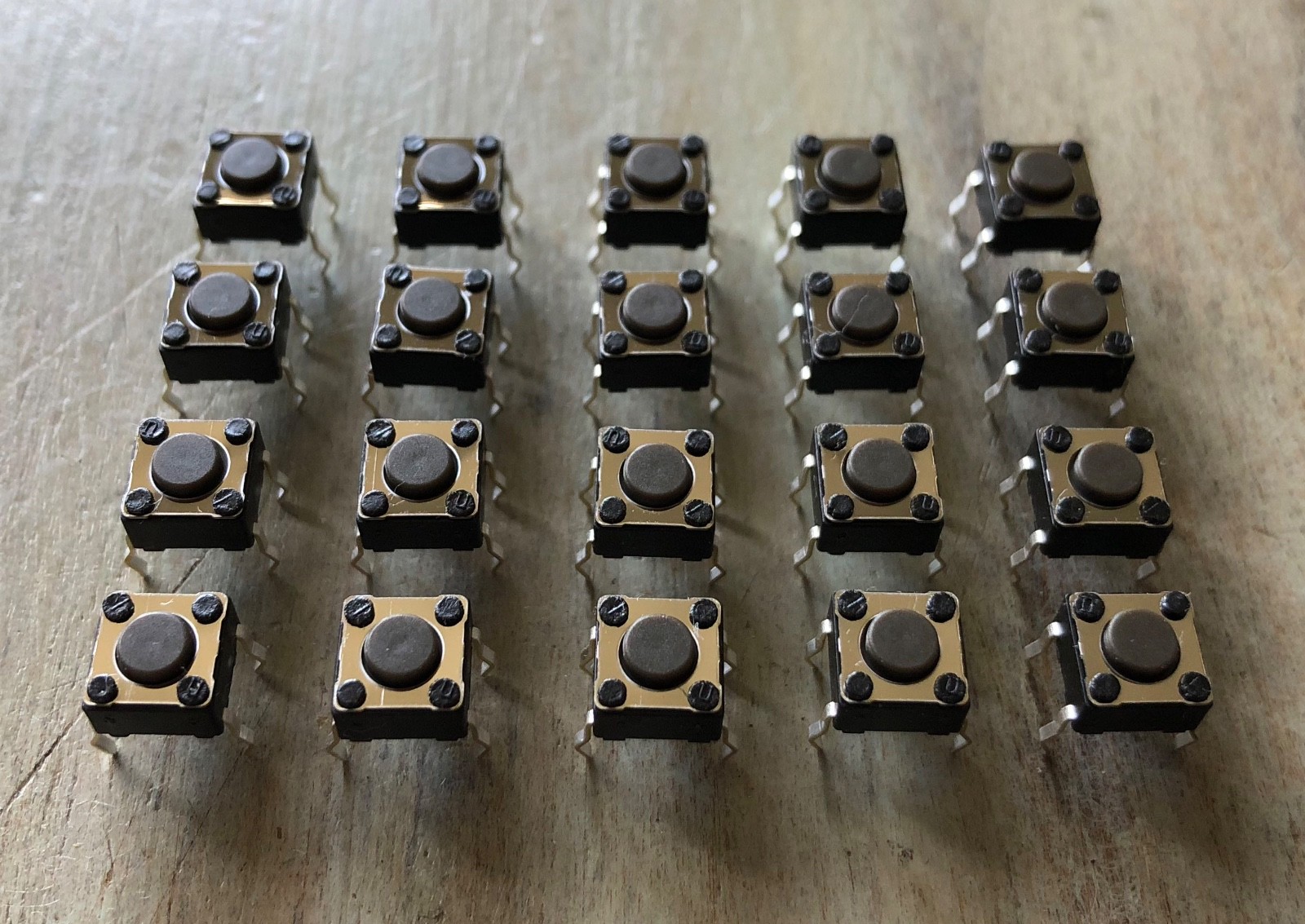 DIGITECH RP-12 REPLACEMENT SWITCHES - 20 EDIT / ENTRY PARAMETER BUTTONS ...