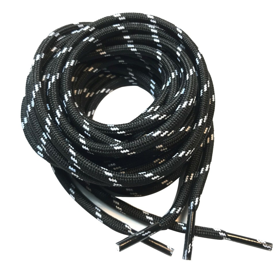 1 pair hiking round work boot shoe laces for 6 8 10 12 eyelets 38 40 54 ...