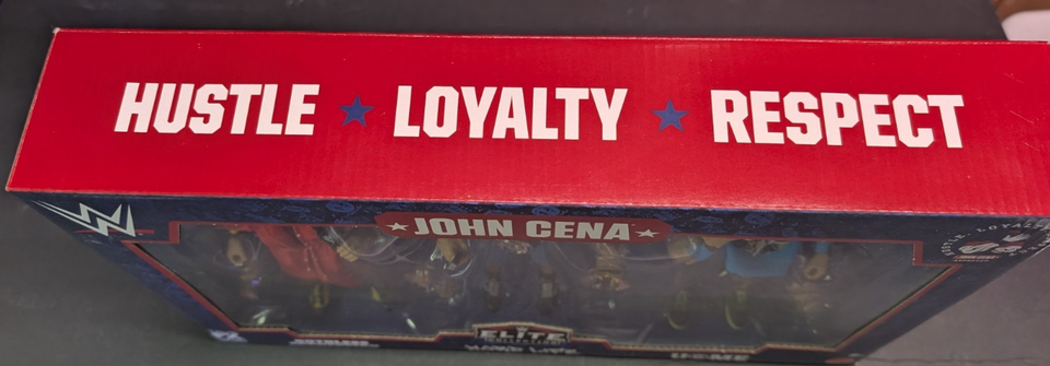 WWE Mattel Elite John Cena 3-Pack Set Collectible Retirement Set Word ...