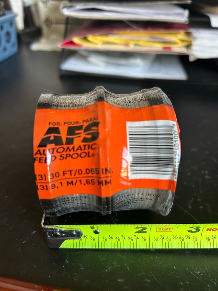 Black & Decker Automatic Feed Spool AF-100-BKP 30 feet ,2 pack | eBay