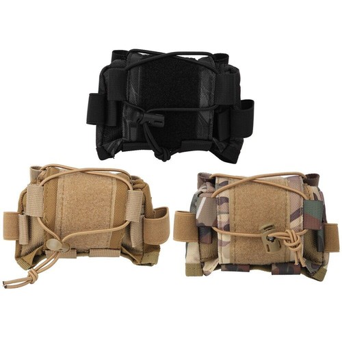 Helmet Counterweight Battery Storage Pouch Multi-functional Bag For ...