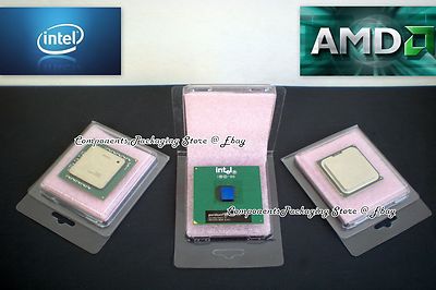 CPU Clam Shell Case for Intel AMD Processor with Anti Static Foam - Qty ...