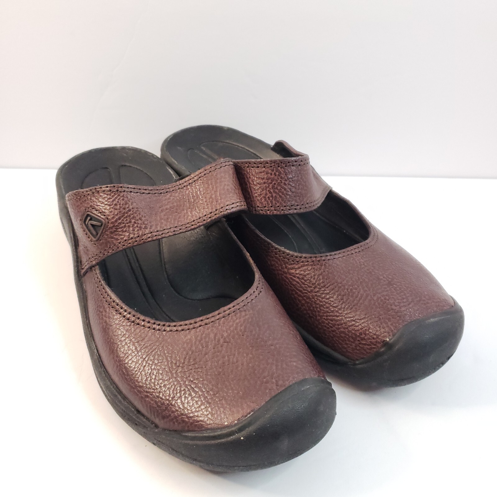 KEEN Shoes Saratoga Leather Mary Jane Slides Slip-on … - Gem