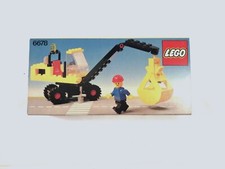 LEGO 6678 Pneumatic Crane Instructions and Parts List