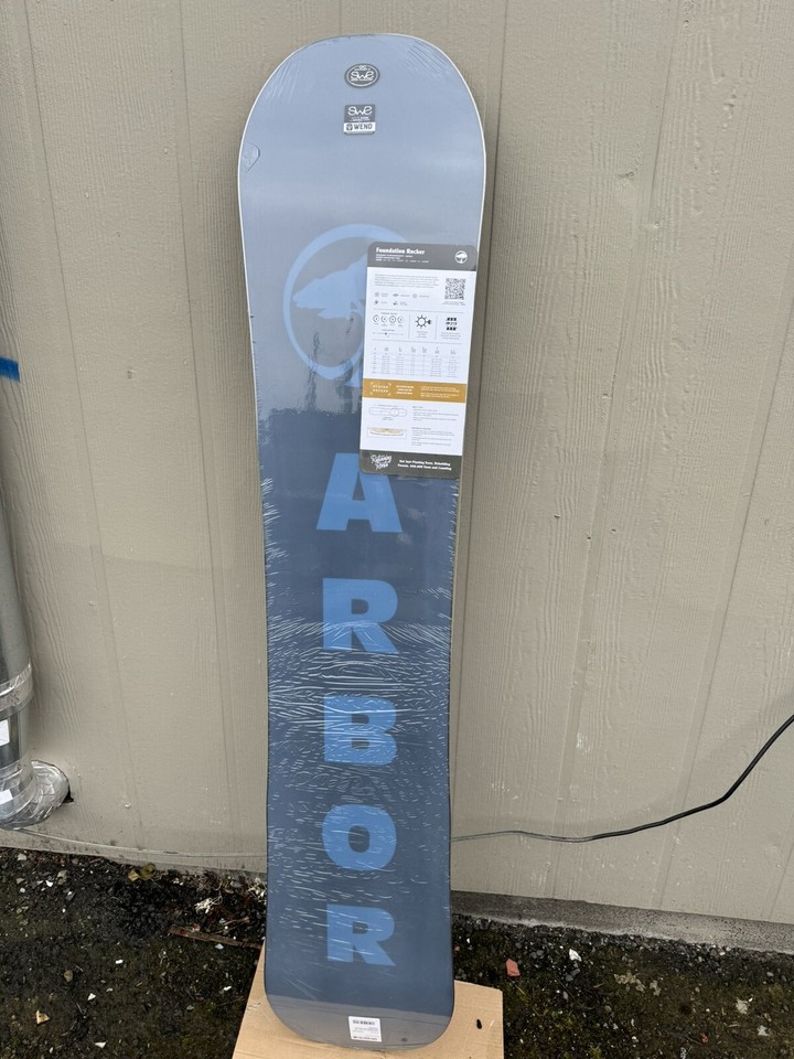Brand New Mens 2024 Arbor Foundation Rocker Snowboard 156 Mid Wide | eBay