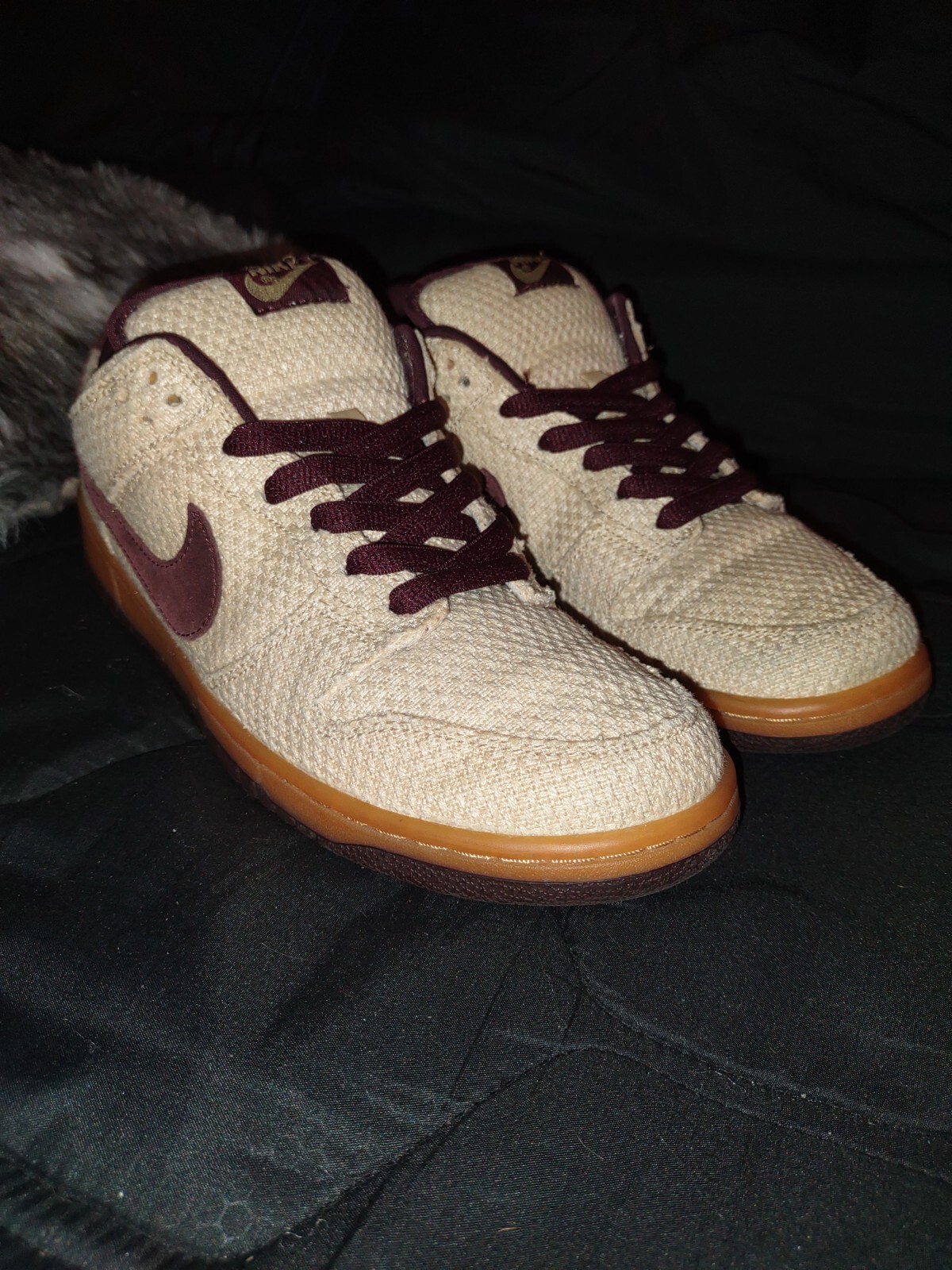 2004 *RARE* SB Dunk Low Red Mahogany/ Hemp *VNDS* Size 10m (Rep Box) | eBay