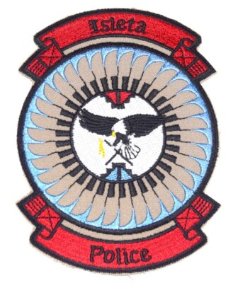 ISLETA NEW MEXICO NM Sheriff Police Patch FLYING EAGLE ARROWS | eBay