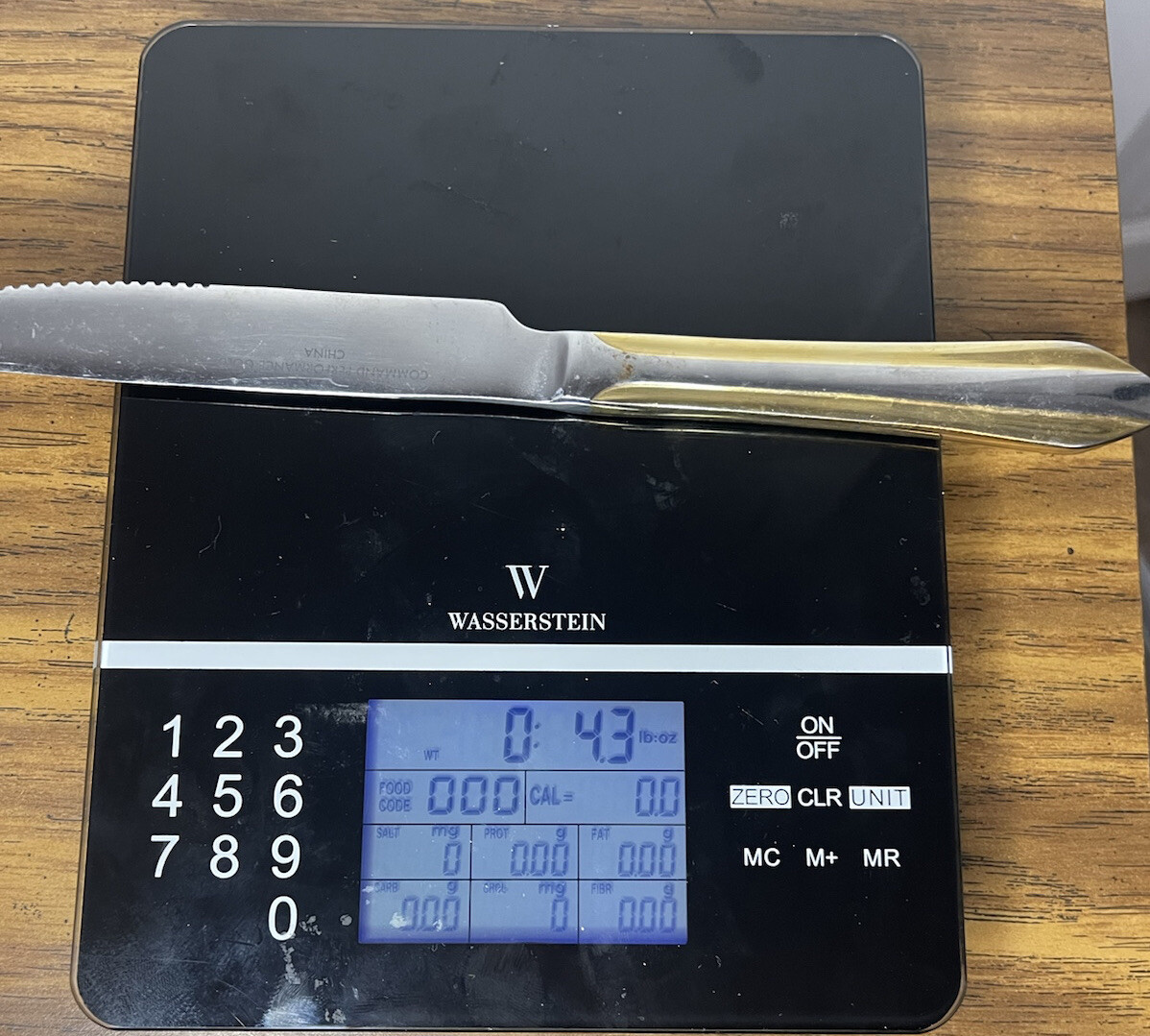 Command Performance Gold Carving Knife 8'' Blade Korea Set 6 | eBay