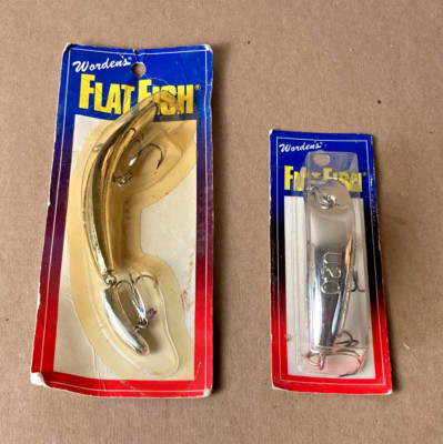 (LOT OF 2) Worden's Flatfish U20 Fishing Lures ~ 1 is Jointed *New in Packages | eBay