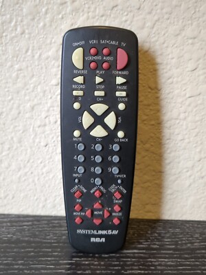 RCA Systemlink 5 AV RCU500 CRK74EA3 TV VCR DVD SAT Cable Universal ...