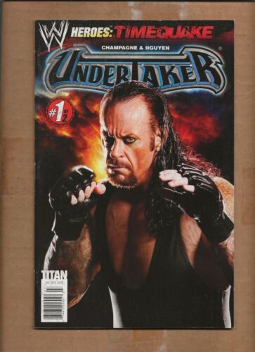 UNDERTAKER #1 WWE HEROES TIMEQUAKE TITAN PHOTO COVER WWF | eBay